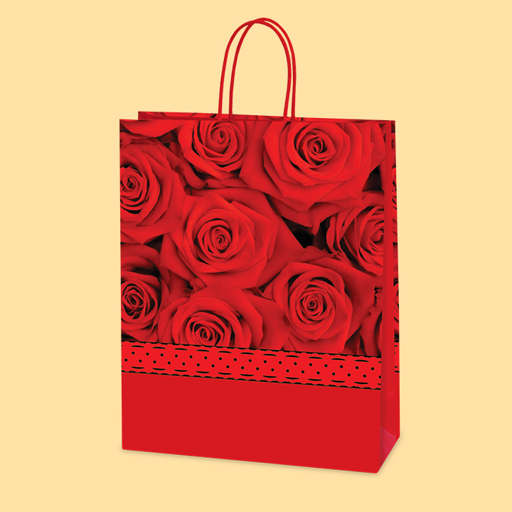 Paper bag XL1-224, J-cut » Bags.BG